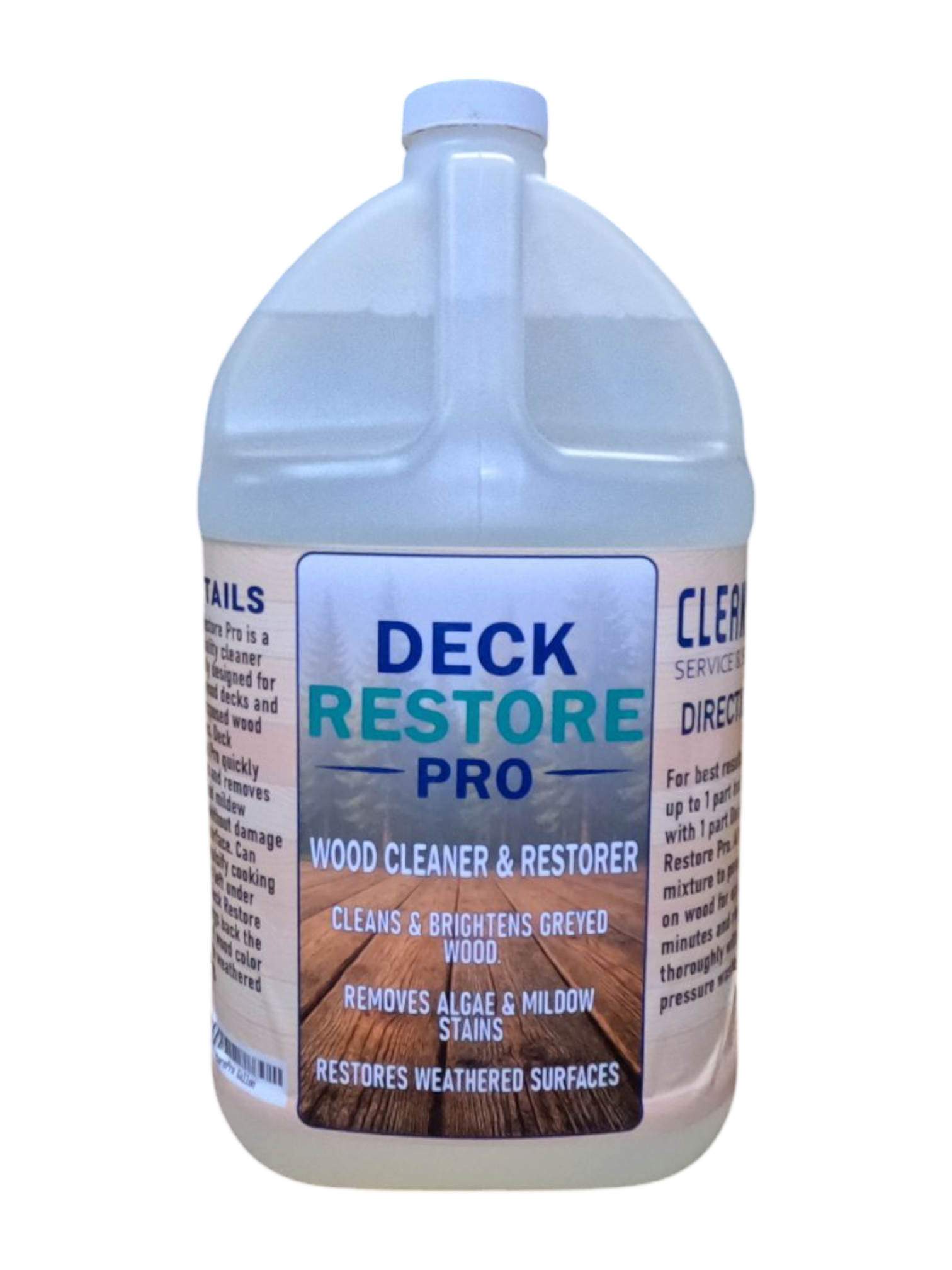 Deck Restore Pro- Cedar Wood Deck Cleaner – Clean 85
